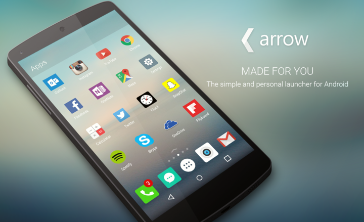 Review Of Arrow Launcher For Android By Microsoft