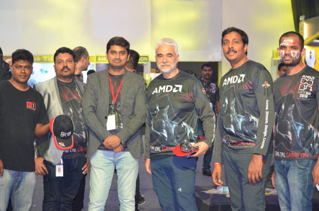 AMD GAMEON 2018: The Dark Horse Of Comic Con Hyderabad
